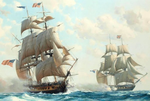 Macedonian - An 1812 Frigate in 1:36 scale